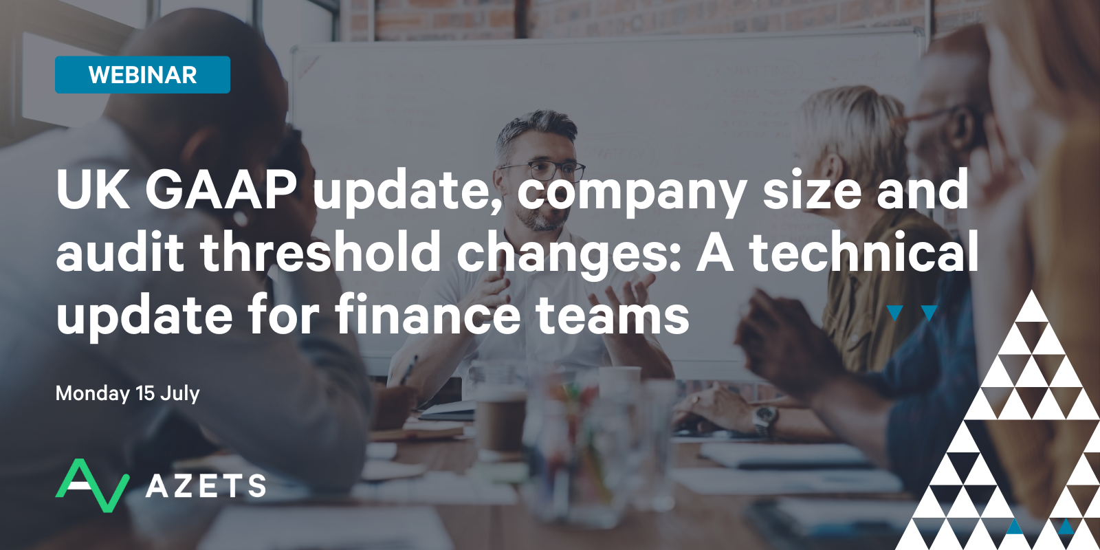 Webinar | UK GAAP update, company size and audit threshold changes: A ...